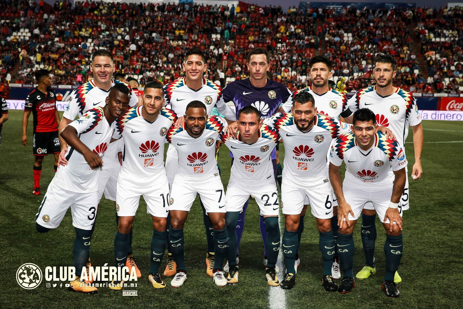 Kit Design, by eroj: 2017-18 America Mex Home e Away