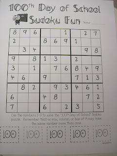 Polka-Dotty Place: 100th Day of School