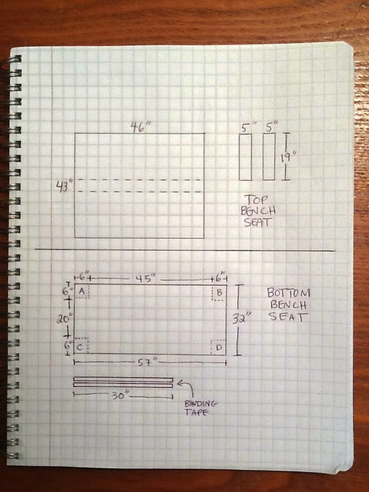 Tutorial: Bench Seat and Mattress Covers | Jokers in Jubilee