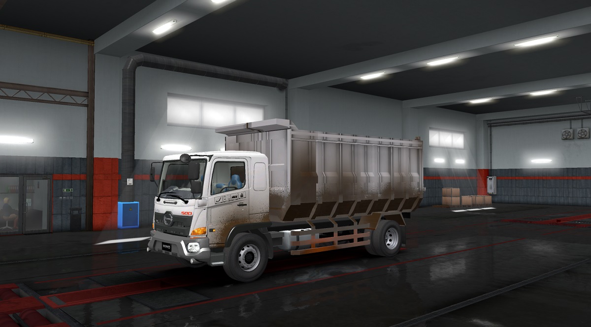 New Hino 500 V2 by RTGD - ETS2 v1.31 - ETS2 Mod indonesia