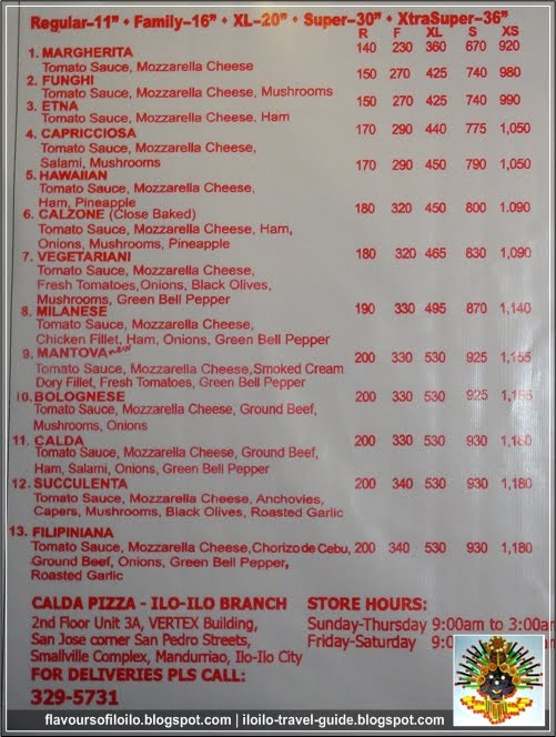 Calda Pizza: Home of the biggest pizza in town