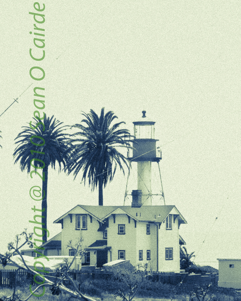 California's Majestic Lighthouse's: Pelican Point (Point Loma Lighthouse)