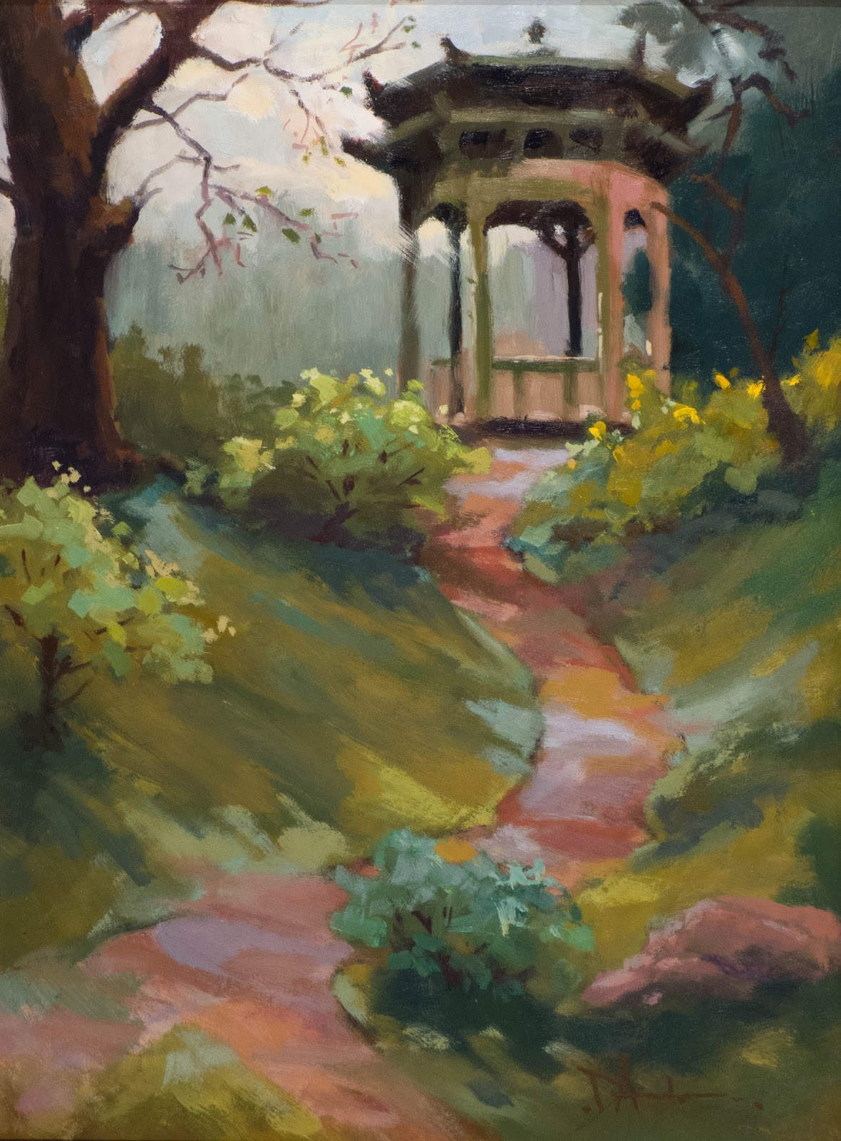 Darrell Anderson's Paintings, Marker Drawings and Prints: 2018