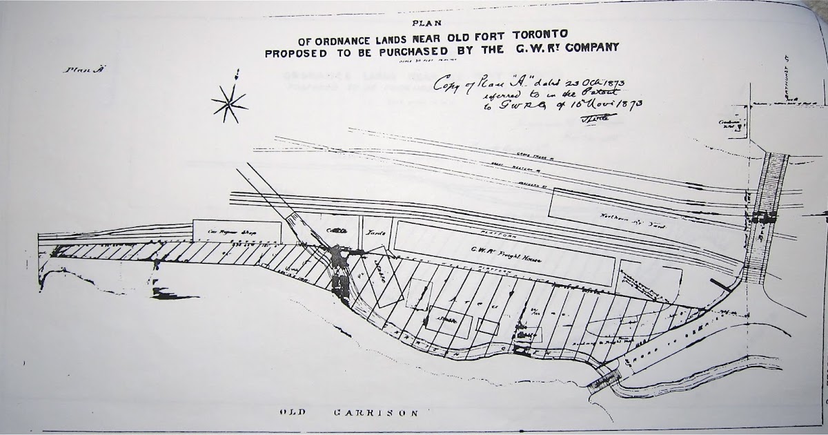 Fort York and Garrison Common Maps: 1872-3 Wadsworth & Unwin: Plans of ...