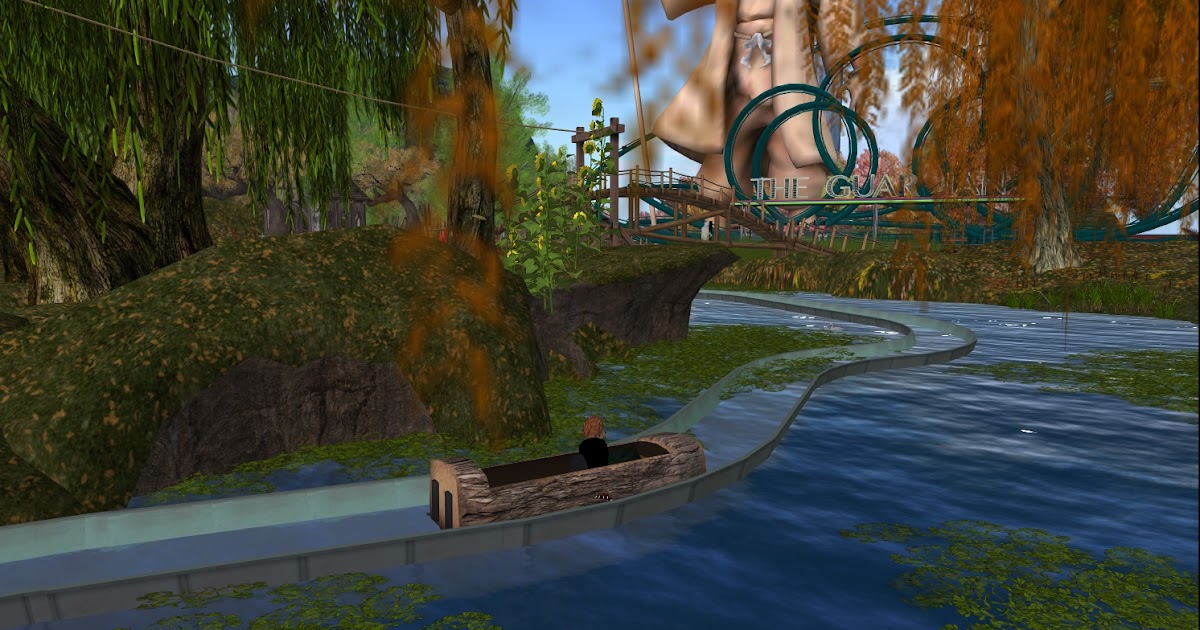 SL Newser - Places: "Shoot The Rapids" Log Flume Ride at Whispering Windz