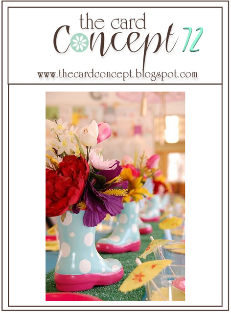 The Damsel of Distressed Cards: Rainy Day Card - Card Concept Challenge