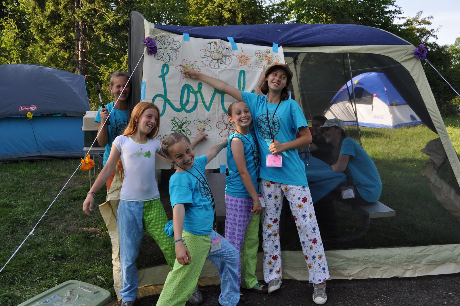 The Pethel Family: Girls Camp 2011