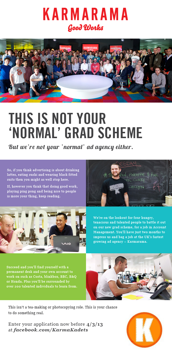 AdGrads: A Grad Scheme & A Marketing Internship...