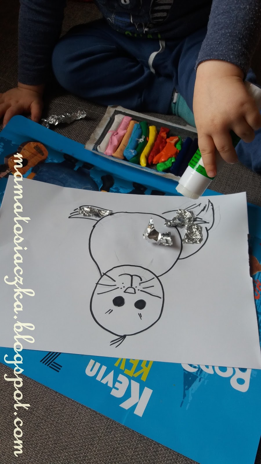 FOKA Z FOLII ALUMINIOWEJ - PROJEKT ZWIERZAKI - CUDAKI 3