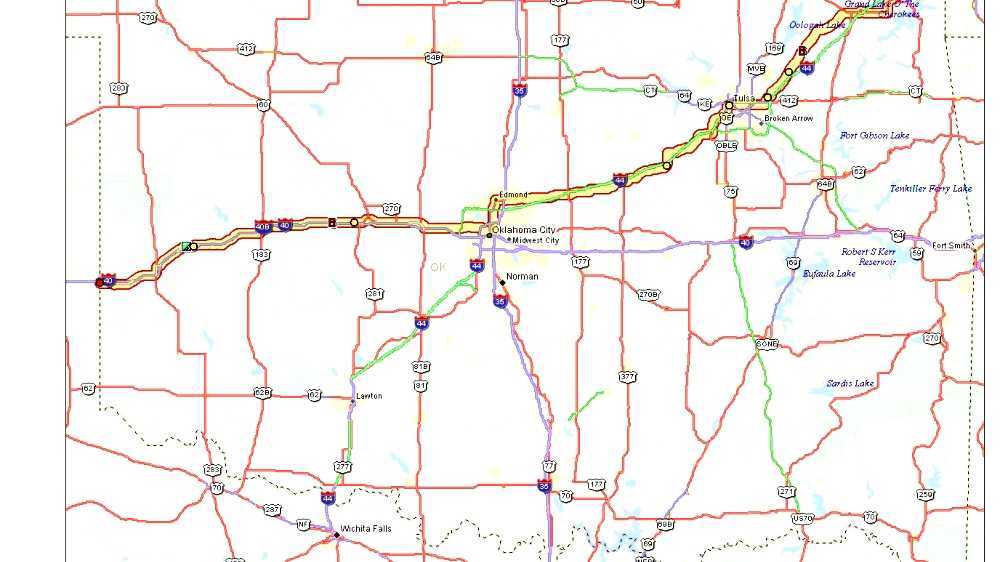 U.S. Route 66 in Oklahoma