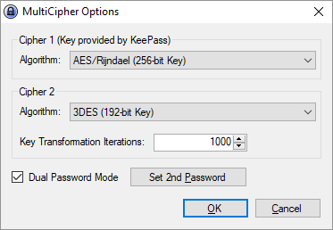 Free Software Tools and Solutions: Multicipher Plugin for KeePass