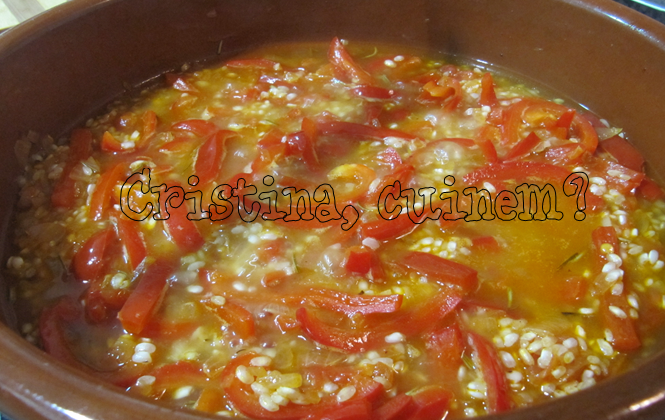 Cuinem?: Risotto de primentó