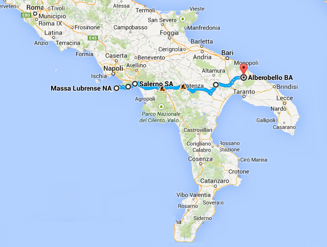 Amalfi Part Térkép | Térkép