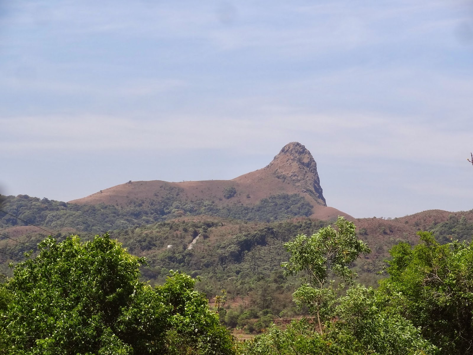 YENNAAR: Ettina Bhuja Peak during monsoon