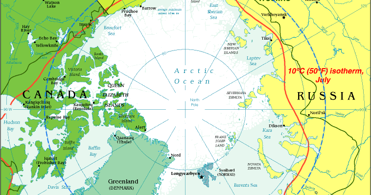 The birth of Modern Man: Where is the Arctic? What is its Boundary?