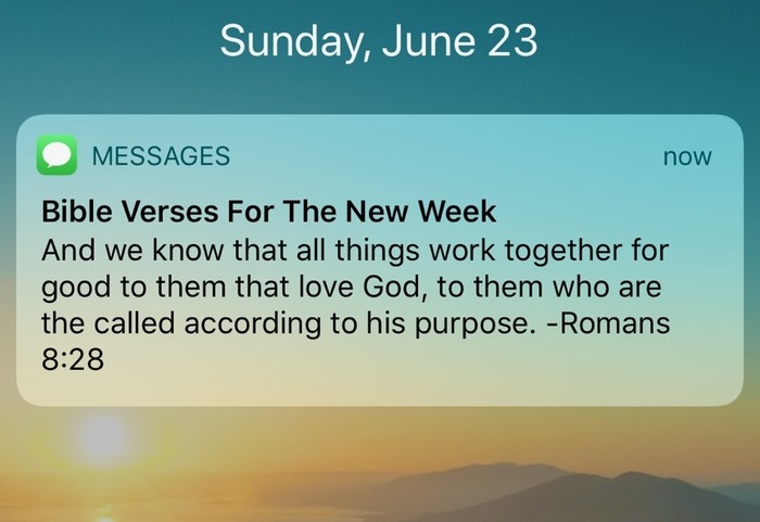 Bible Verses for the new week ~ Spiritual Inspiration