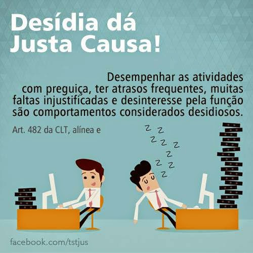 Blog do Sinpra: Todo trabalhador deve saber sobre desídia...
