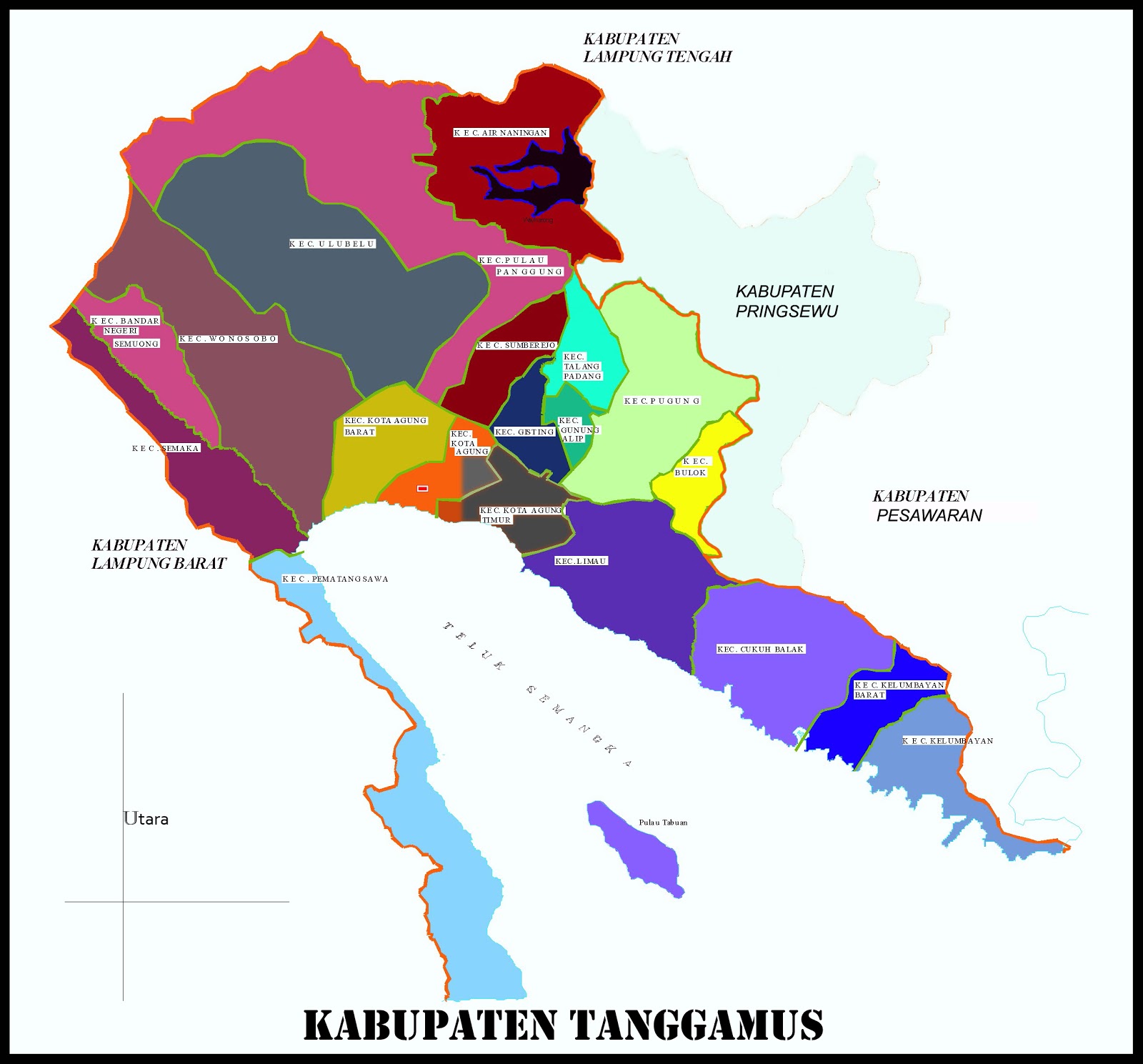 Profil Tanggamus ~ Rinaka Fika Blog