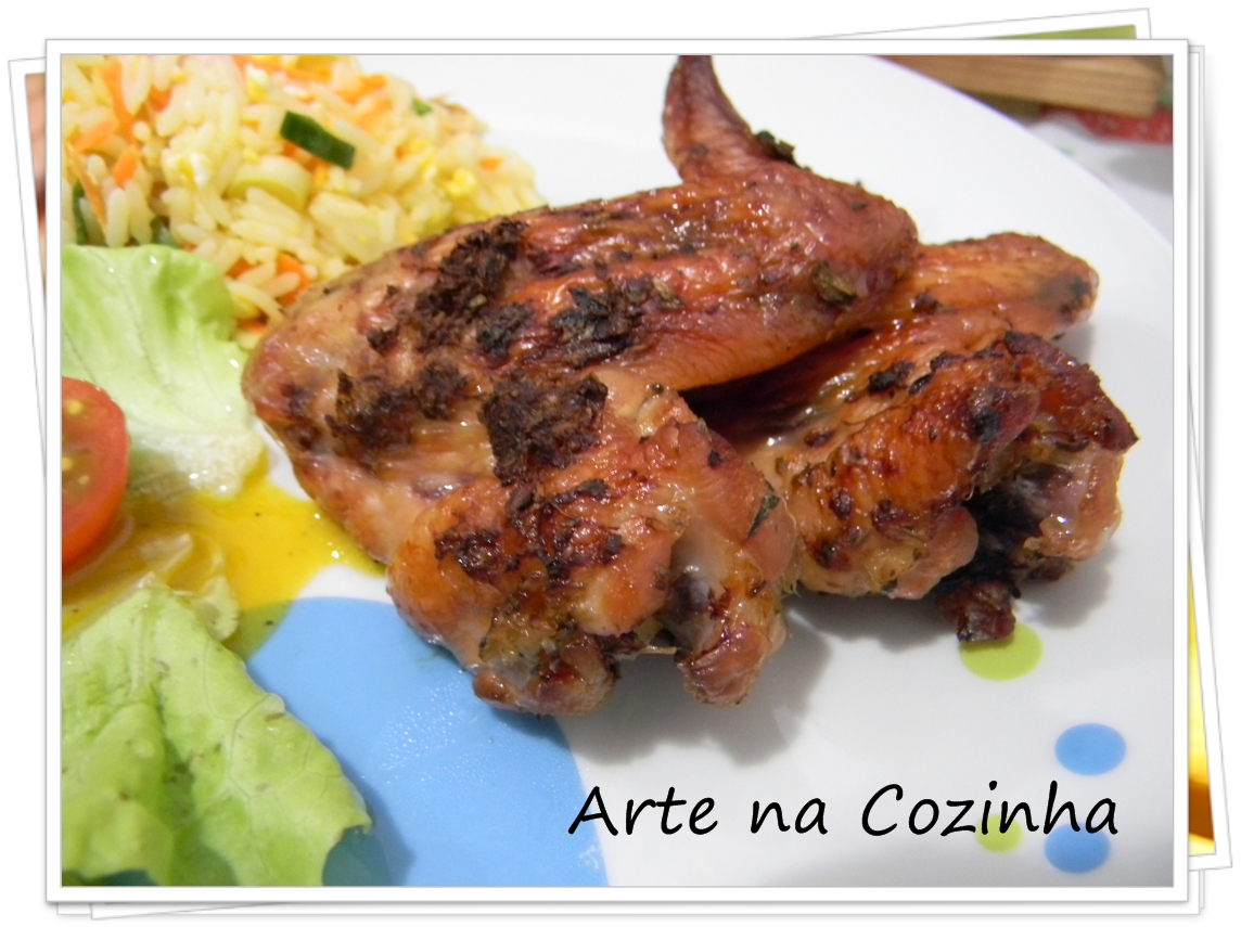 Arte na Cozinha: Asinhas de frango picantes