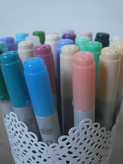 be creative: CopicCiao vs Tombow ABT {Marker im Vergleich, Copic Ersatz?)