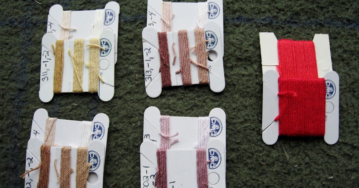 phyl's handwork: Thread Dyeing