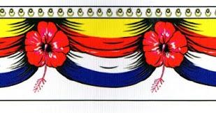 Pembekal Bendera Borong: Banner Bunga Raya (PSPS-0047)