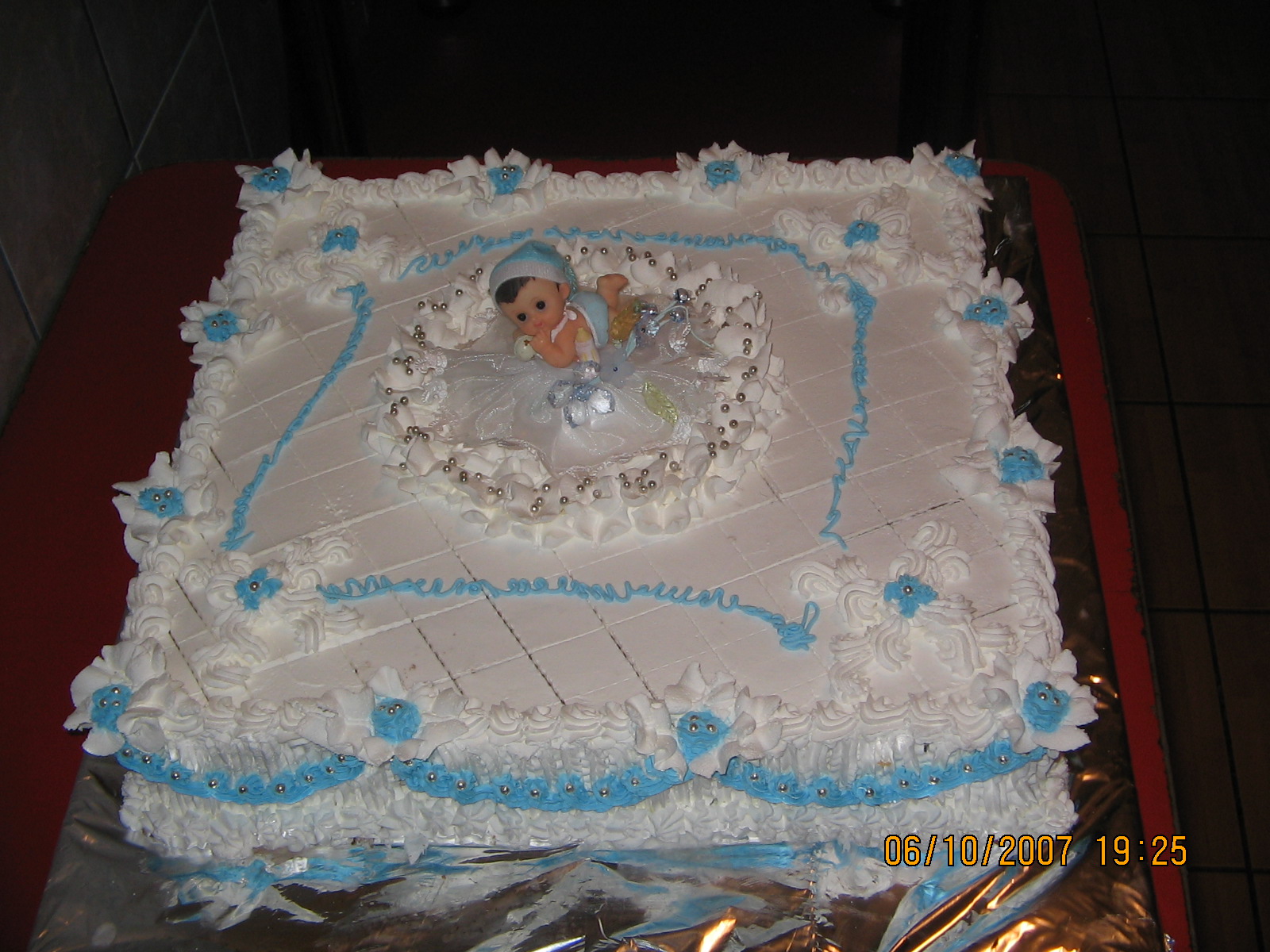 Modele Tort: TORT BOTEZ BAIETEL