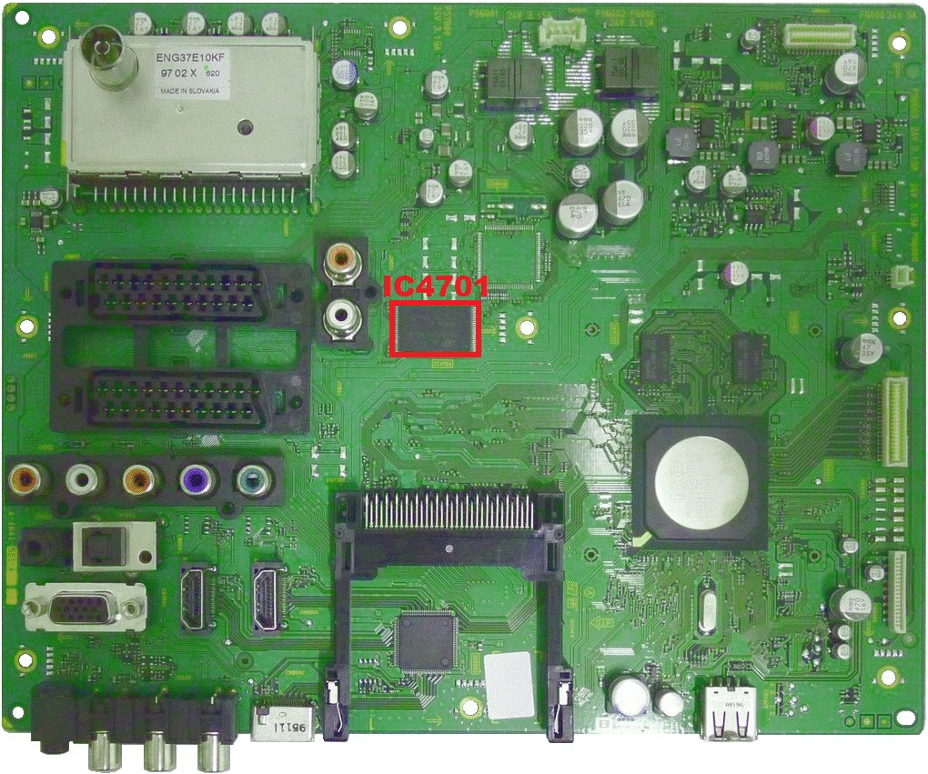 MEMORY DUMP TV: SONY KDL-32S5600