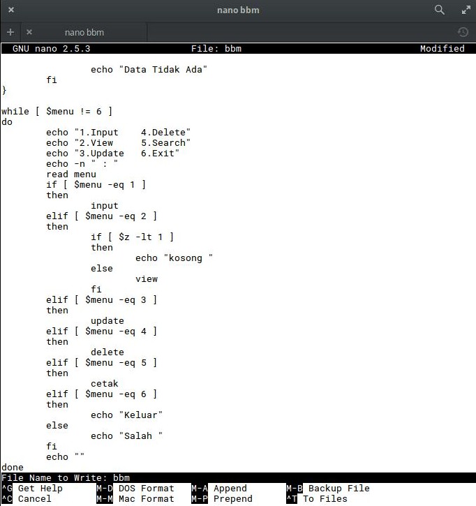 Implementasi Array pada Shell Programming - Mikamerah Blog Implementasi Array pada Shell Programming - Mikamerah Blog