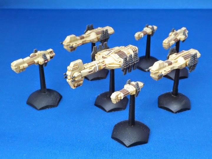 Tabletop Fix: Brigade Models - New Indonesian Spaceships
