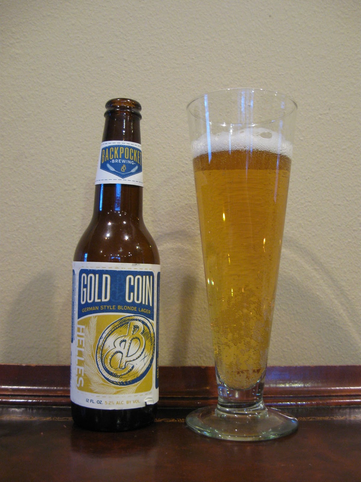 Doing Beer Justice: Backpocket Gold Coin Helles
