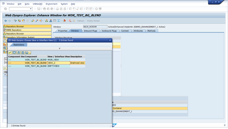 Enhancements in Web Dynpro ABAP- Part I | SAP Online Guides