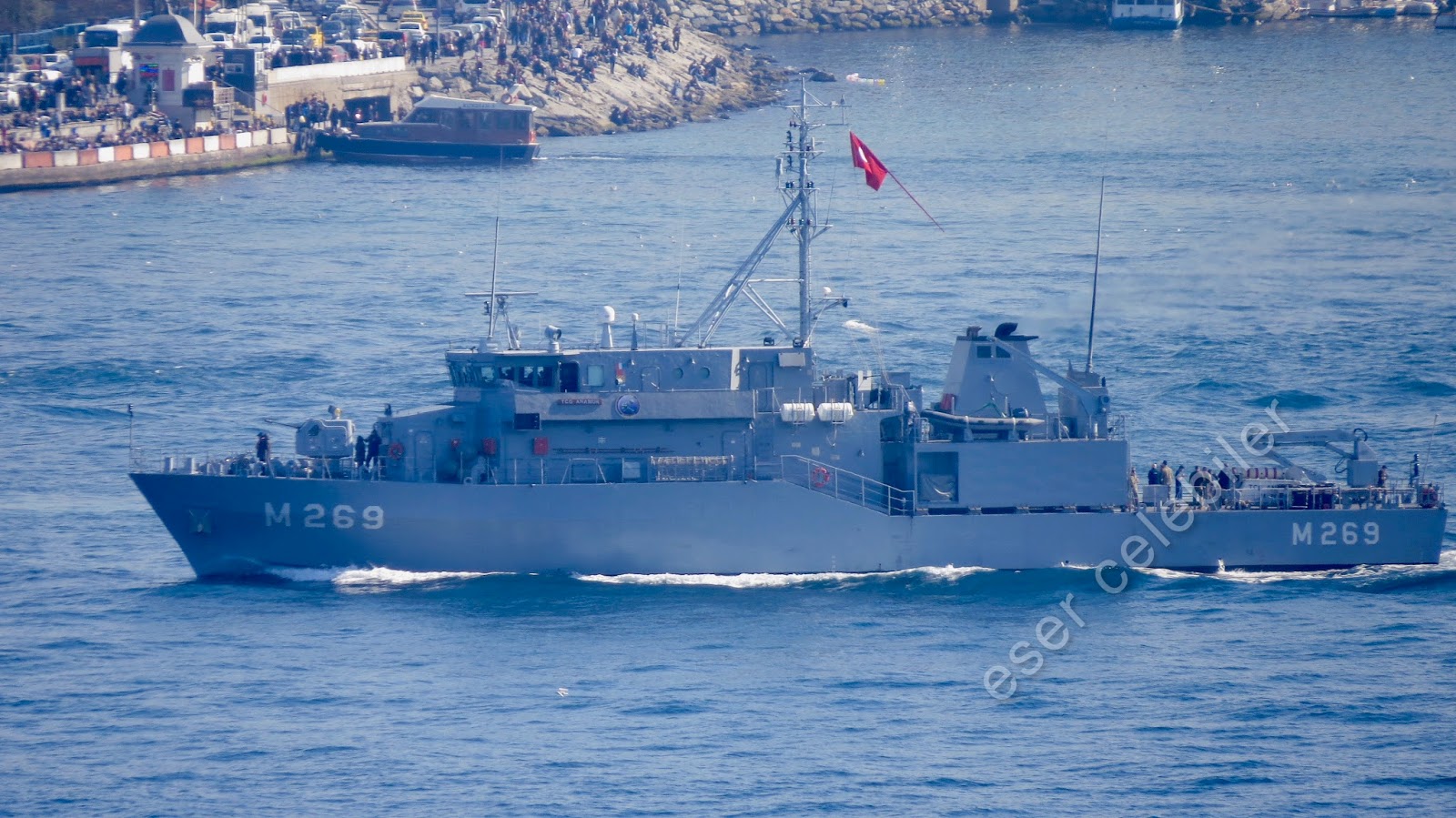 WARSHIPS ON THE BOSPHORUS: M269 TCG Anamur