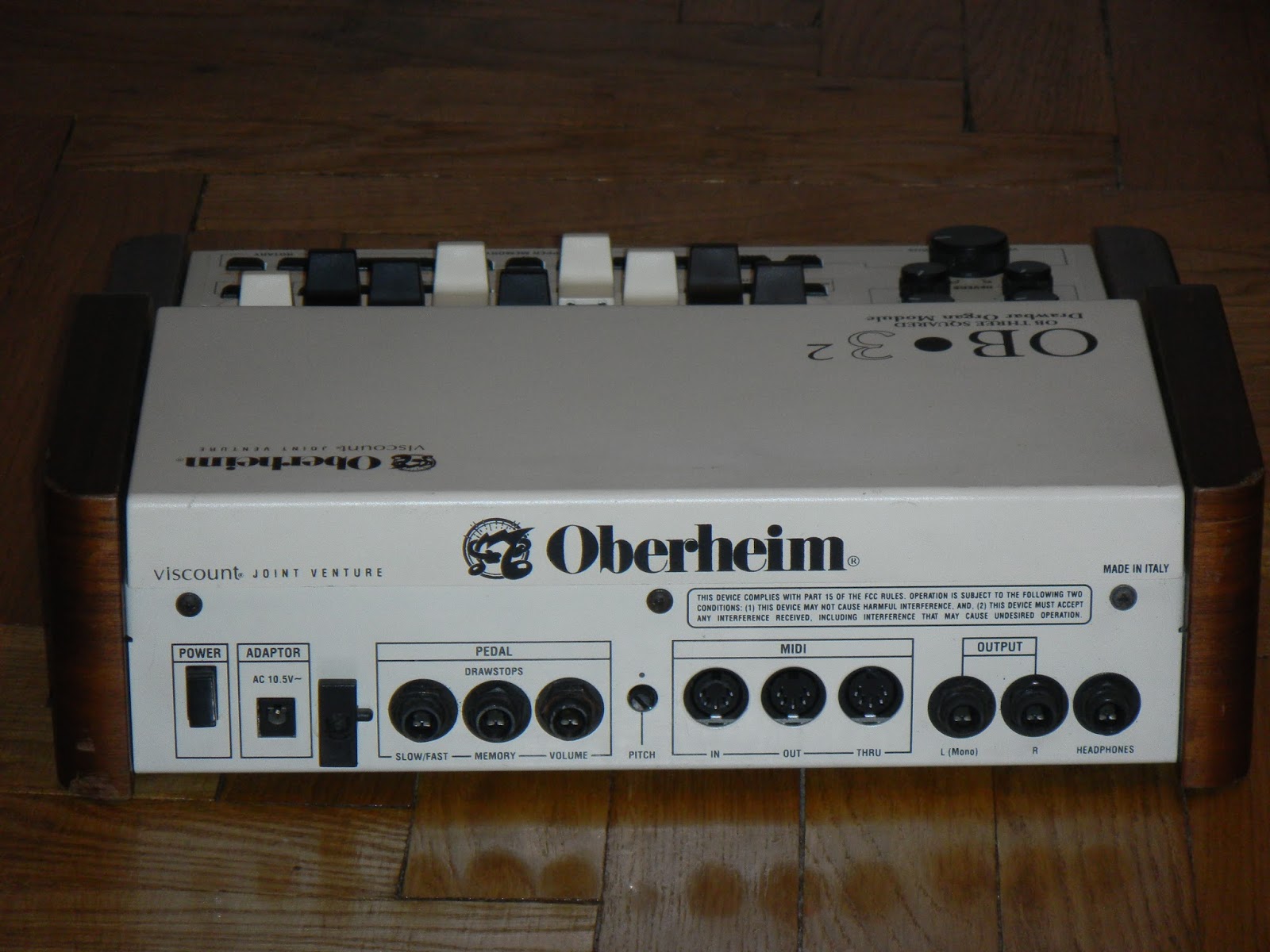Infrequent Sound [sex.tex] technology: Oberheim Viscount OB3 2 squared ...