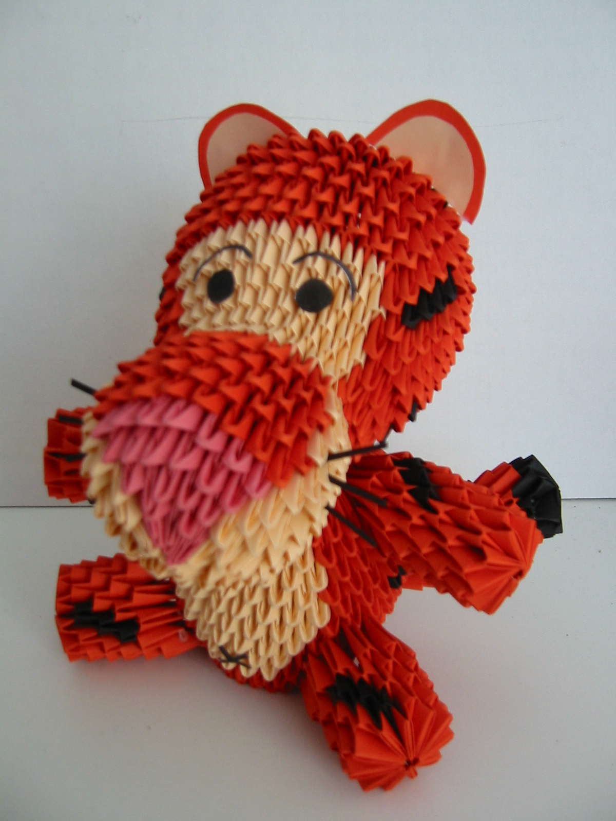 3d Cartoons made with Paper, | Arts+decoration