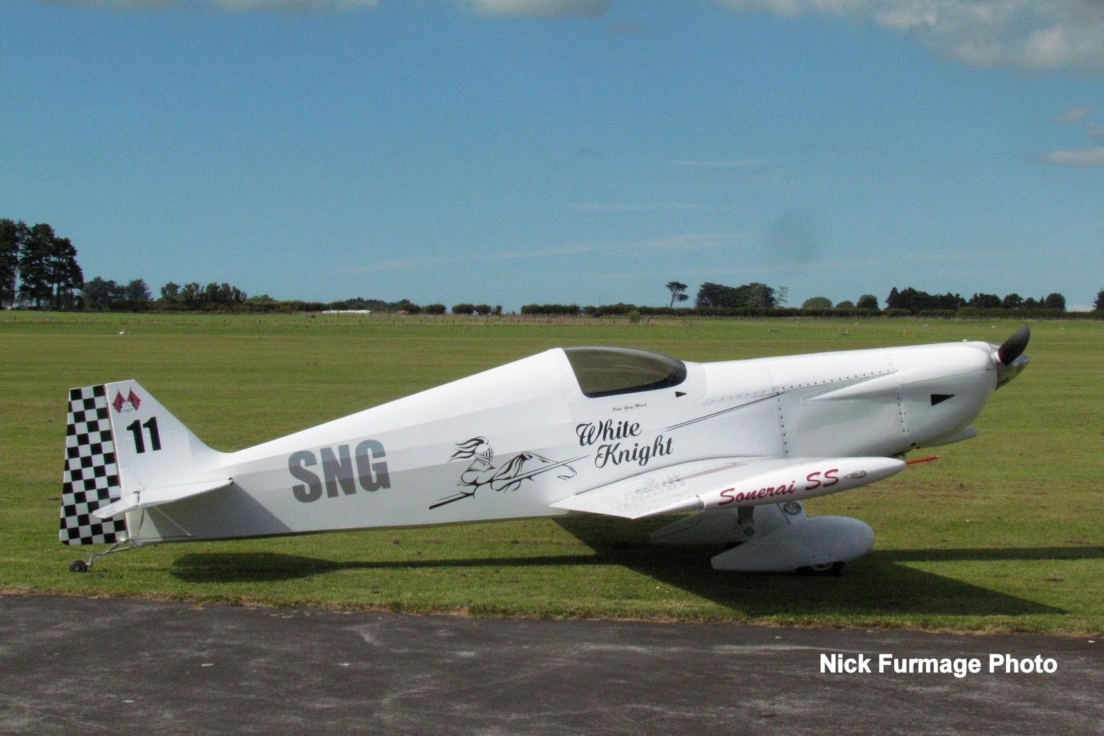 NZ Civil Aircraft: New Monnett Sonerai 1 ZK-SNG at Stratford