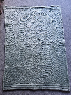 Welsh Quilts: Durham Cot quilt - 40s or 50s