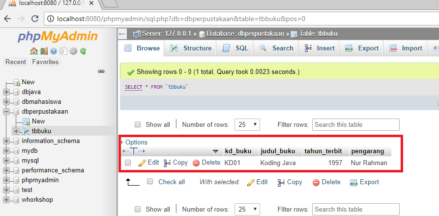 Koneksi Database Mysql Dan Crud Java Netbeans Menampilkan Tabel Pada Form