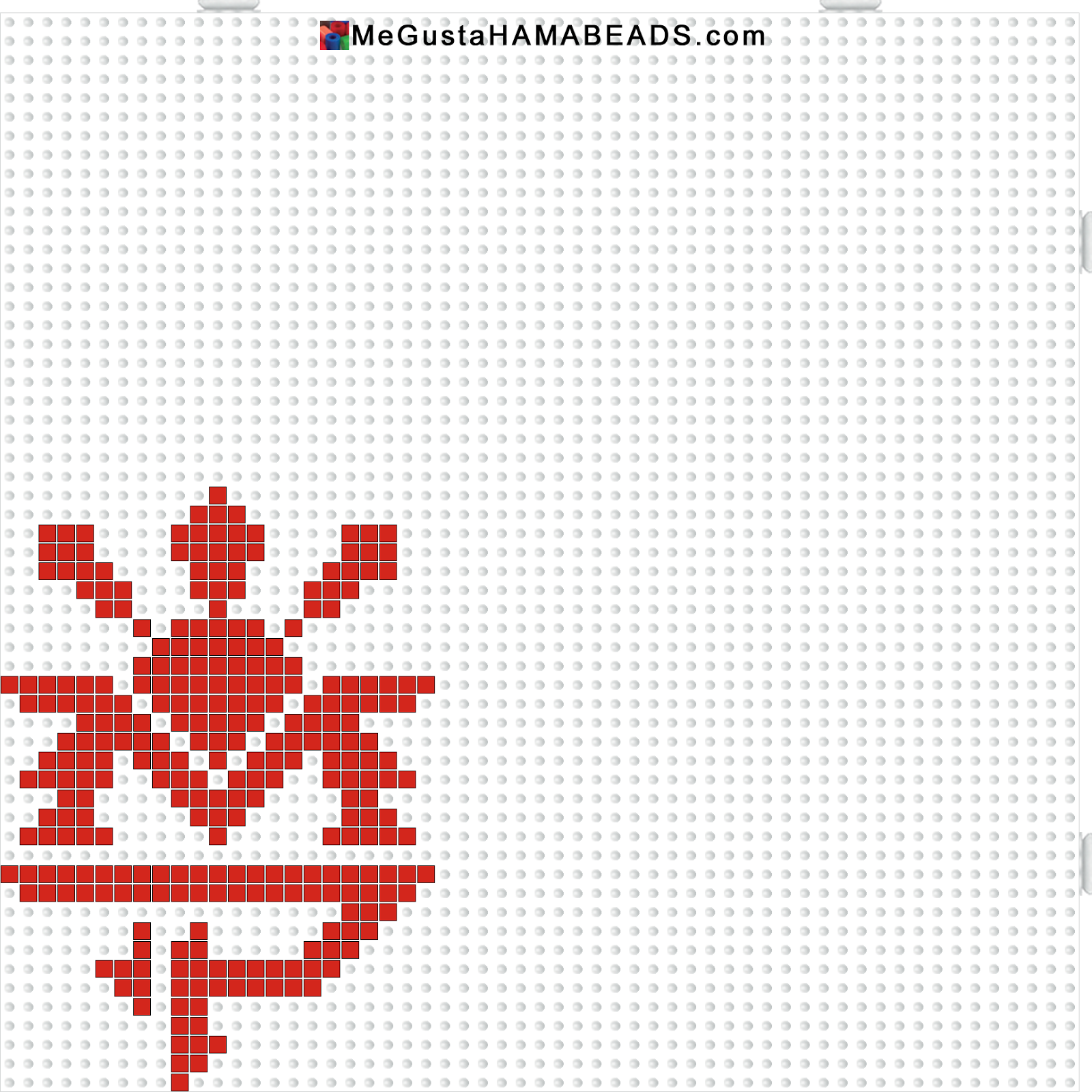 MeGustaHAMABEADS.com: Hama Beads Manny Pacquiao logo