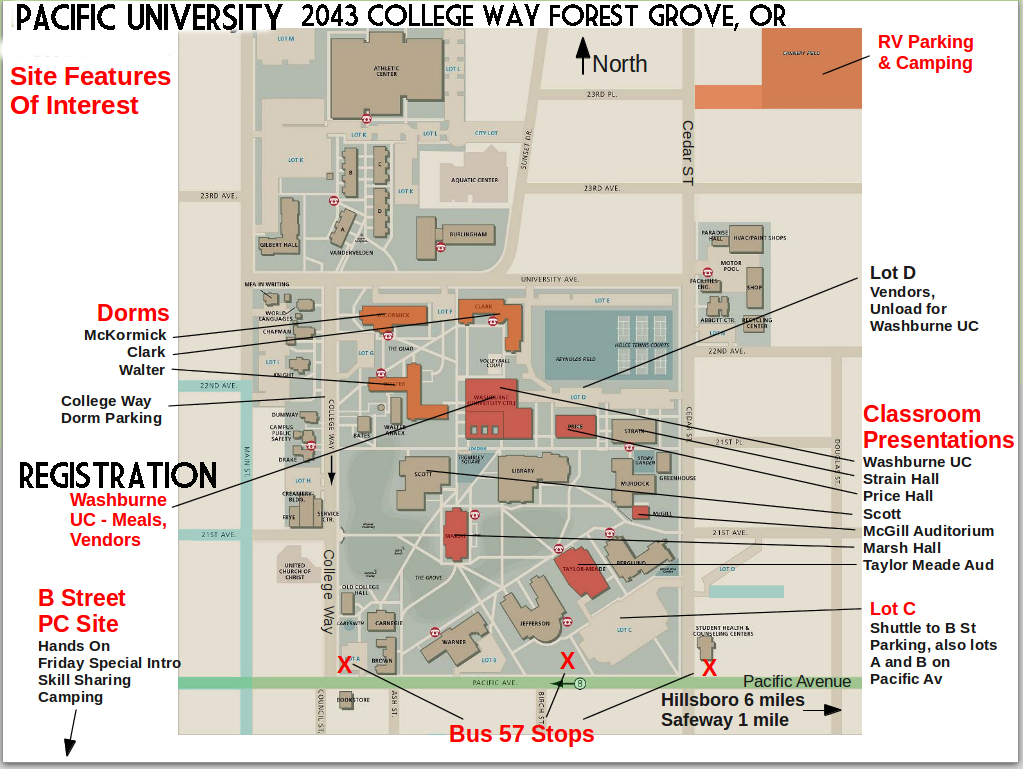 Fresno Pacific University Campus Map - Map