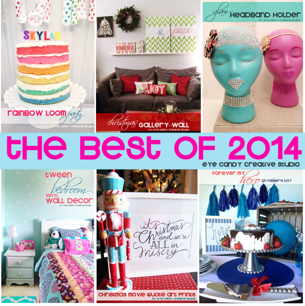 Eye Candy Creative Studio: 2014 :: Most Popular Posts
