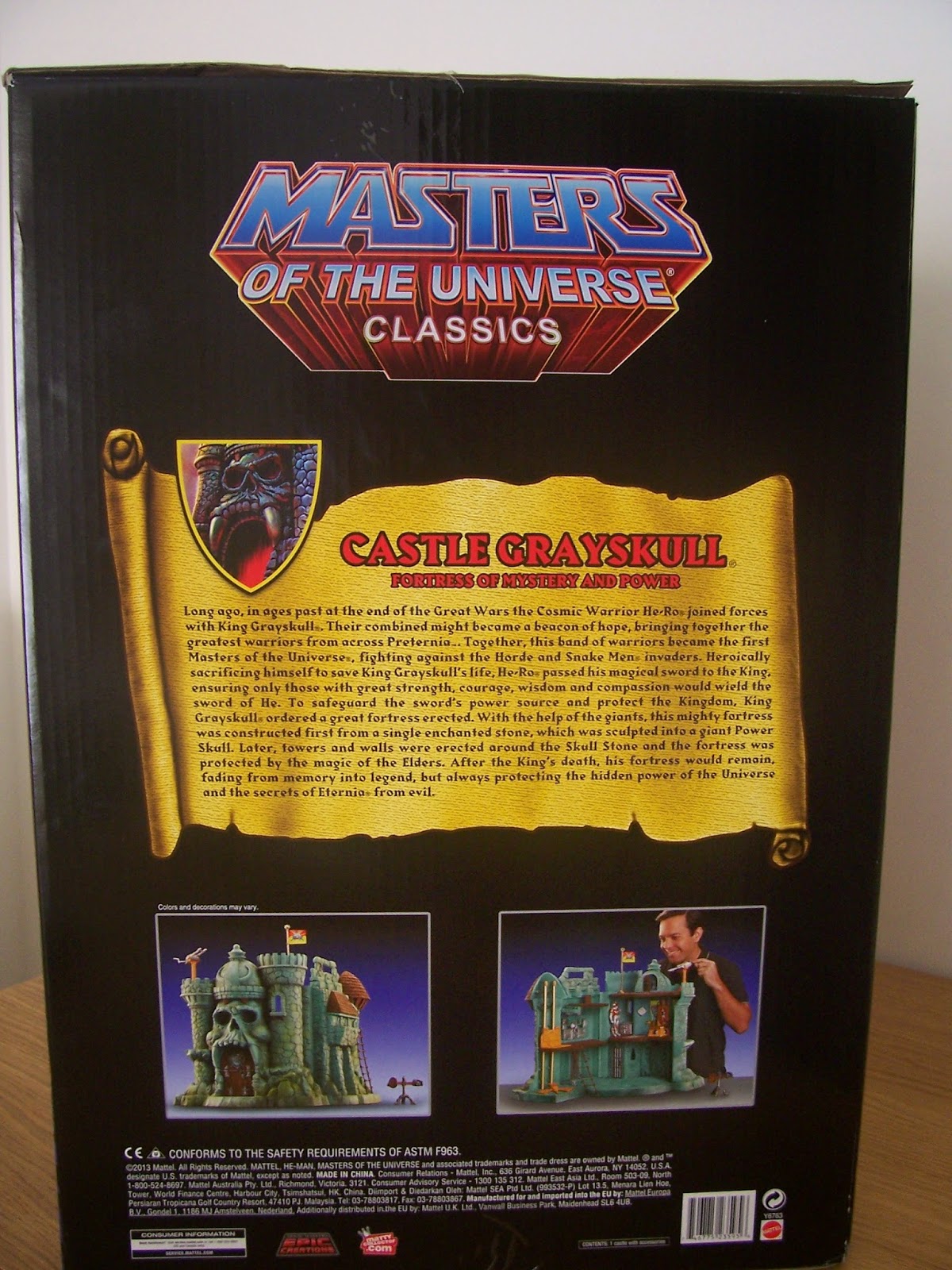 My Best Toys: Masters of the Universe Classics...Castle Grayskull...