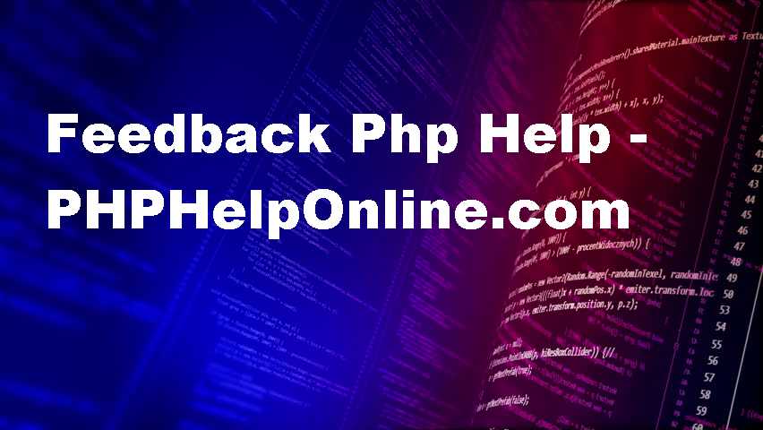 Php Programming Help: Php What Why And Where Php Help