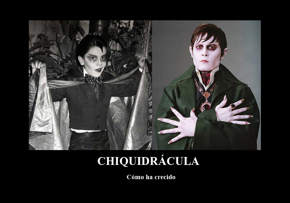 ¡Tu Hermana la Gordota!: Johnny Depp como vampiro...¿o es Chiquidrácula?