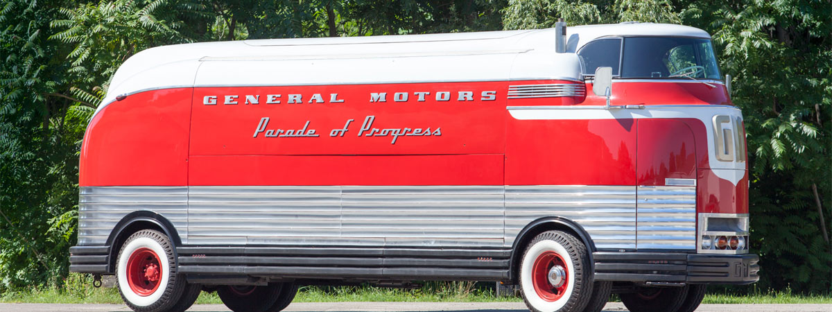 CARHUNTER : GENERAL MOTORS PARADE OF PROGRESS- FUTURLINER OR STREAMLINER?