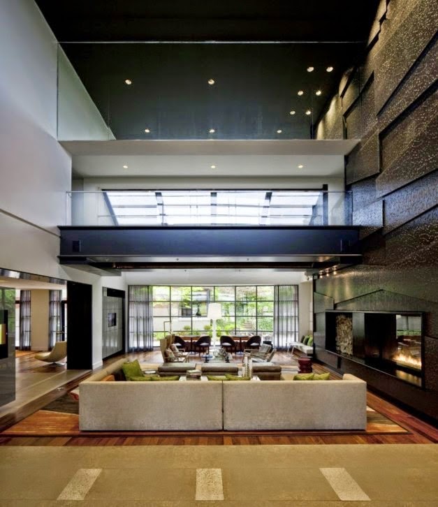 Design Luxury Living Room With High Roof | Home & Garden Design