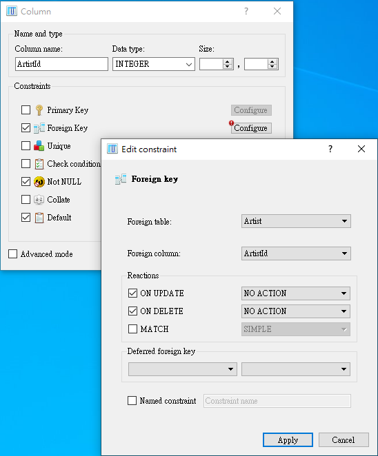 Hannibal@sql-bod-idv-tw SQL語法教學及範例: 用SQLite Studio來CREATE TABLE