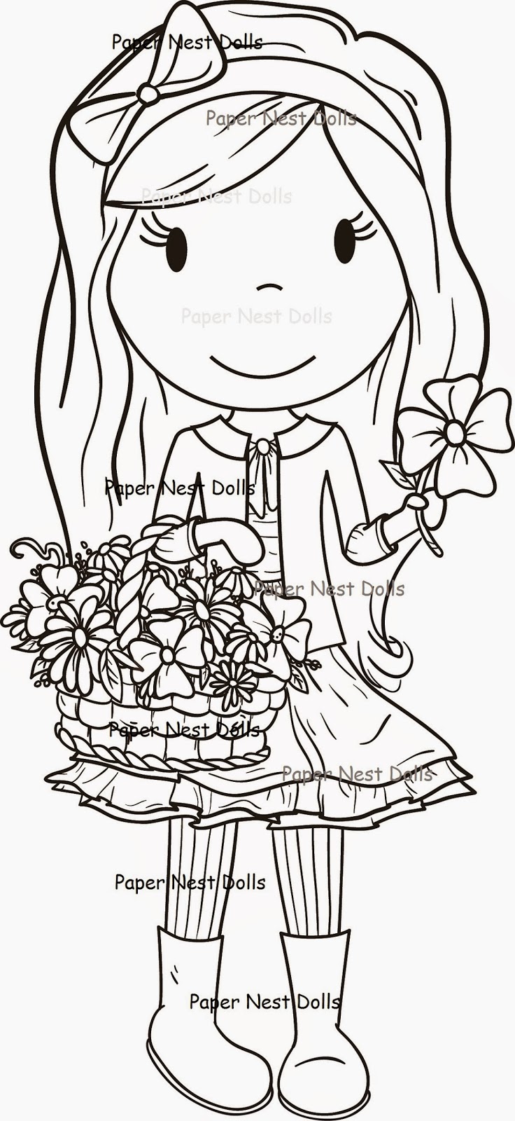 Paper Nest Dolls: Spring / Easter Collection 2015............