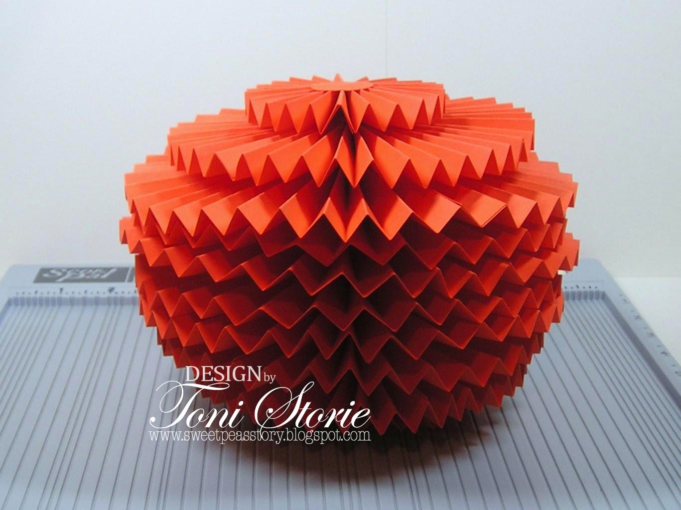 Sweet Pea's Story: A Scor-Pal Paper Pumpkin