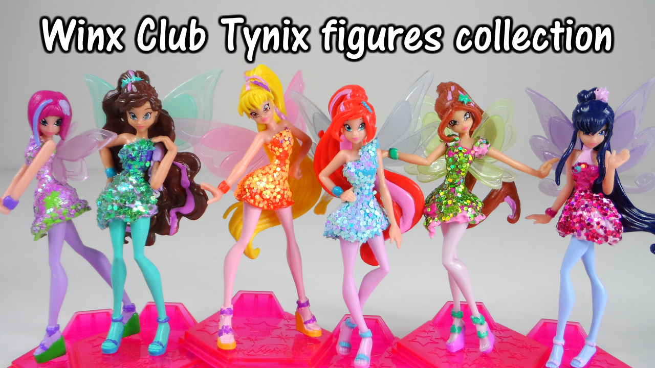 Winx Club Tynix figures collection REVIEW - Winx Club All